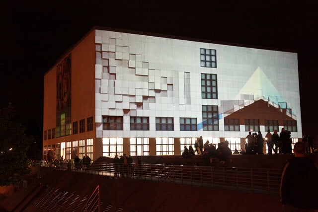 Forget Paint, Turn The Side of Your Building into a Video Screen