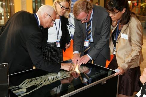 Virtual Autopsy Touchscreen Table (videos)