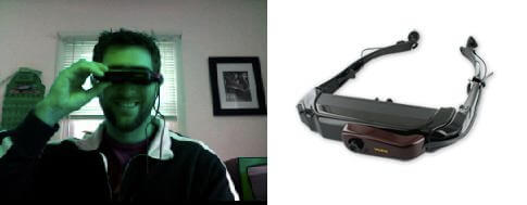 Vuzix Makes Head Mounted Display Easy with iWear CamAR