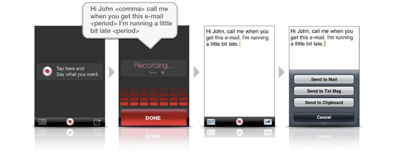 Dragon Dictation, Voice Recognition Comes to the iPhone for Free (Video)
