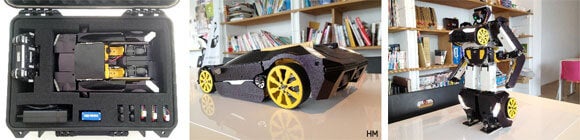 Japanese Robot Transforms Into A Car And Back Again Like A Boss