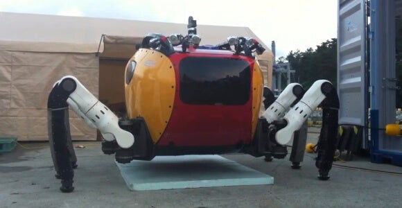 Crabster Robot to Walk Along the Ocean Floor, Investigate Shipwrecks