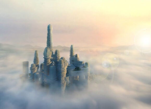 Futuristic Chinese Megastructure Would Include Soaring Towers, Massive ...
