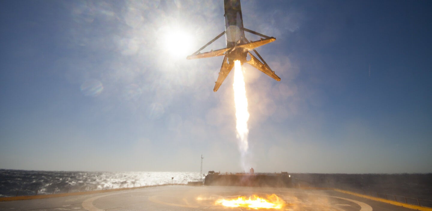 How to Launch a Rocket Into Space...and Then Land It on a Ship at Sea