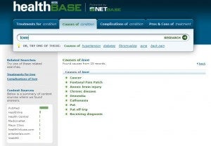 healthBase Medical Search Engine has Wins and Epic Fails