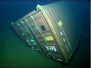 10,000 Shipping Containers Lost At Sea Each Year...Here's a Look At One