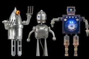 Scrap Metal Reborn As Awesome Sci-Fi Robots By Passionate Math Professor