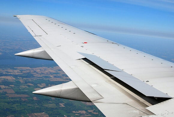 airplane wing banner - Singularity Hub