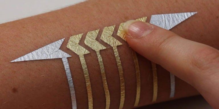 New Smart Tattoos Let You Control Your Phone Using Your Skin