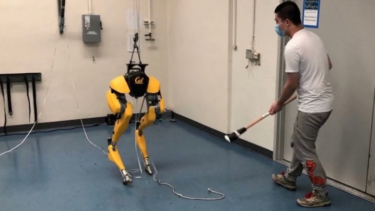 This Robot Taught Itself to Walk in a Simulation—Then Went for a Stroll ...
