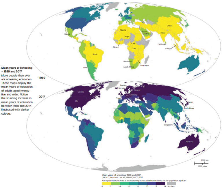 These Maps Reveal the Profound Progress and Peril of Modern Civilization