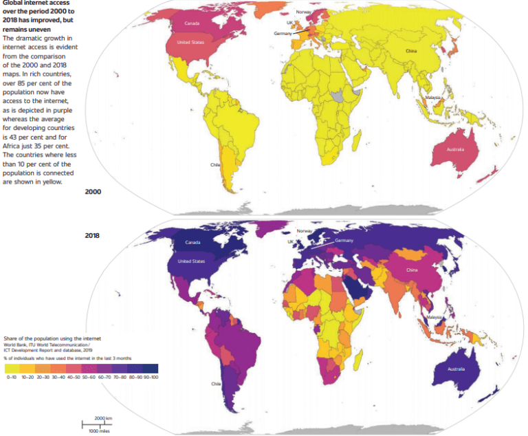 These Maps Reveal the Profound Progress and Peril of Modern Civilization